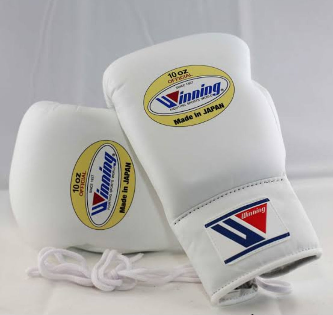 Guantes Winning pelea oficial (blancos) – Capital MMA