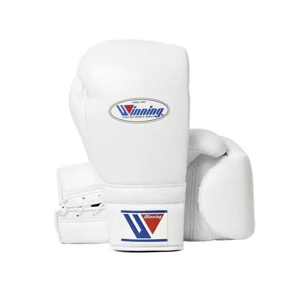 Guantes Winning originales (blanco) – Capital MMA